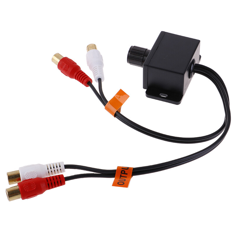 Car Home Audio Amplifier Bass RCA Gain Level Volume Control Knob .zhsn ...