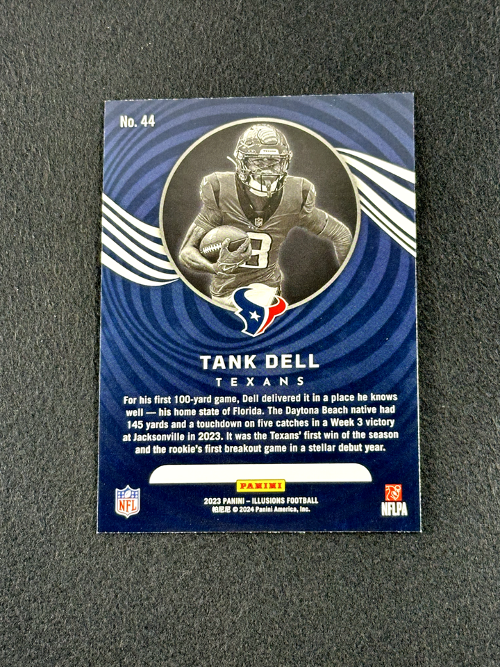 2023 Panini Illusions TANK DELL Rookie RC #44 Houston Texans | eBay