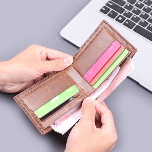 Multi-card Slot Casual Retro Wallet Large Capacity Coin Purse BXU | eBay