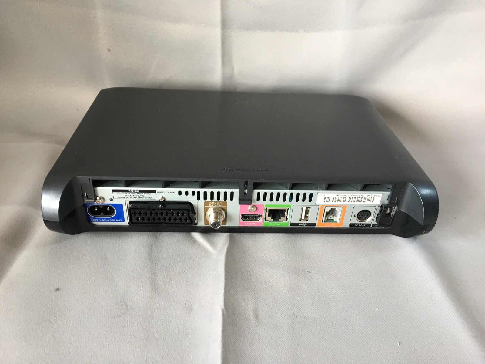 SKY HD Digibox & Remote - Latest Slimline DRX-595 - FREESAT **2 Year ...