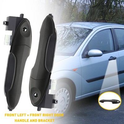 For 2000-2007 Ford Focus Exterior Door Handle W/Bracket Front Left ...