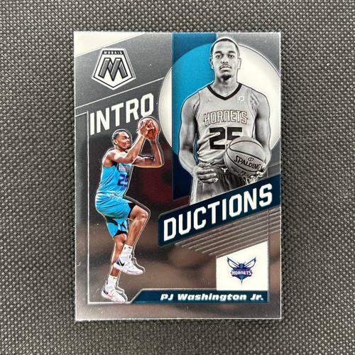 2020-21 Mosaic PJ WASHINGTON JR Intro Ductions #8 Hornets NBA | eBay