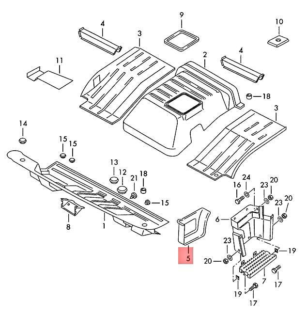 Genuine VOLKSWAGEN Step Left NOS VW L80 Th7801173 for sale online | eBay