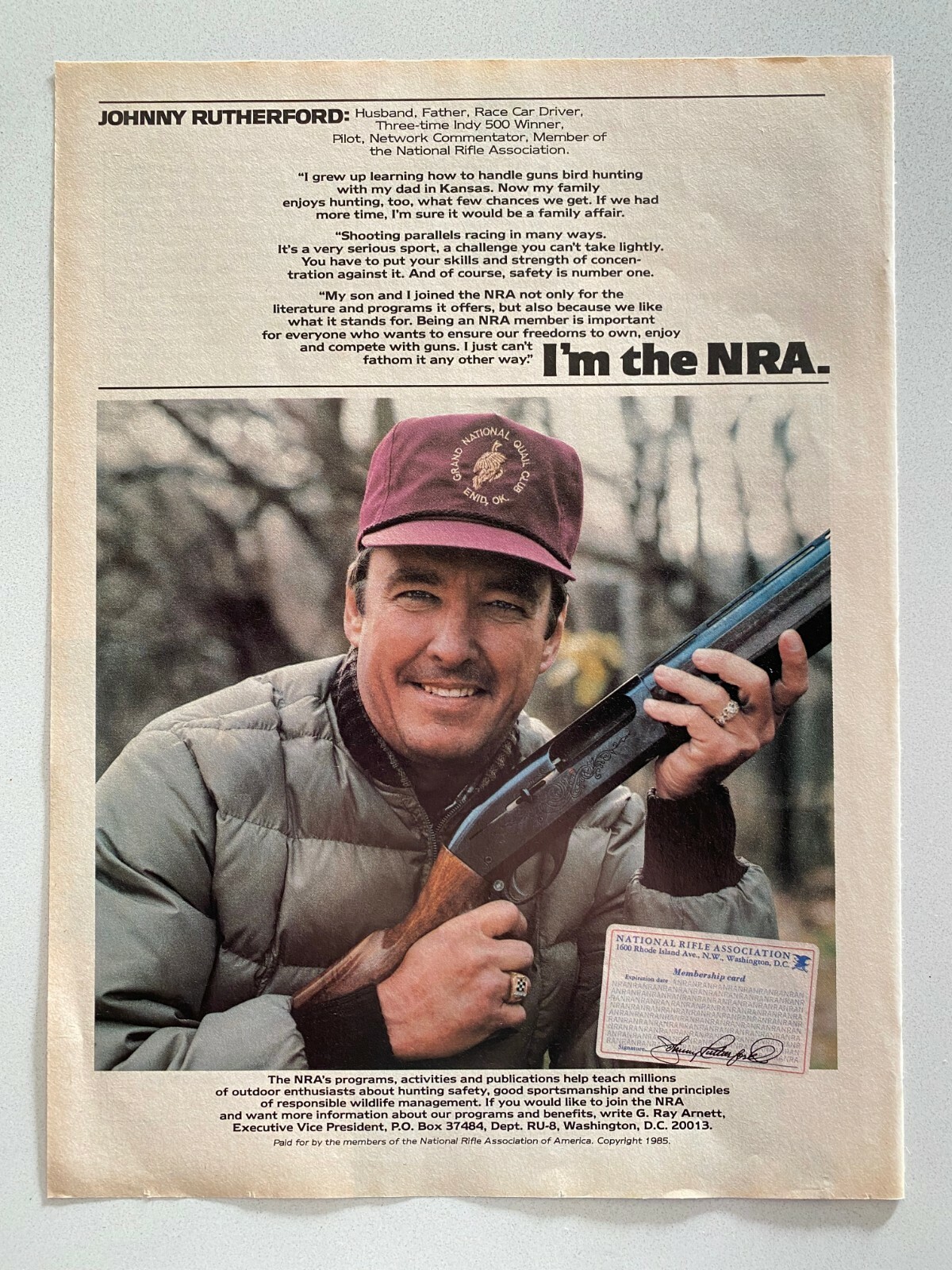 Nra Print Ads