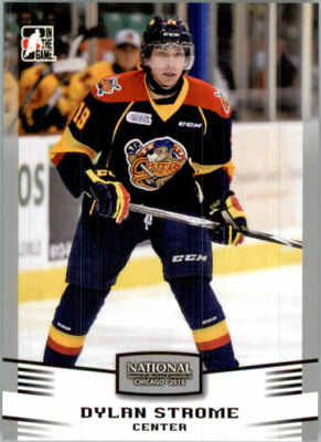 DYLAN STROME 2015 Leaf Rookie SILVER NSCC VIP Exclusive RC #/500 | eBay