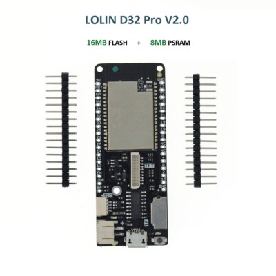 LOLIN D32 Pro V2.0 wifi bluetooth board based ESP-32 esp32 16MB Flash ...
