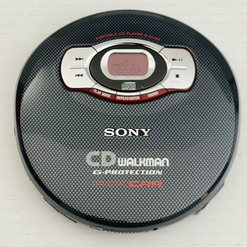 Vintage SONY CD Walkman D-MJ95 Portable CD Player G-Protection TESTED ...