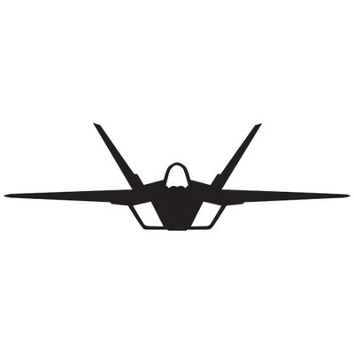 F22 MILITARY AIR FORCE PLANE ARMY CAR WINDOW VINYL DECAL STICKER (F22 ...
