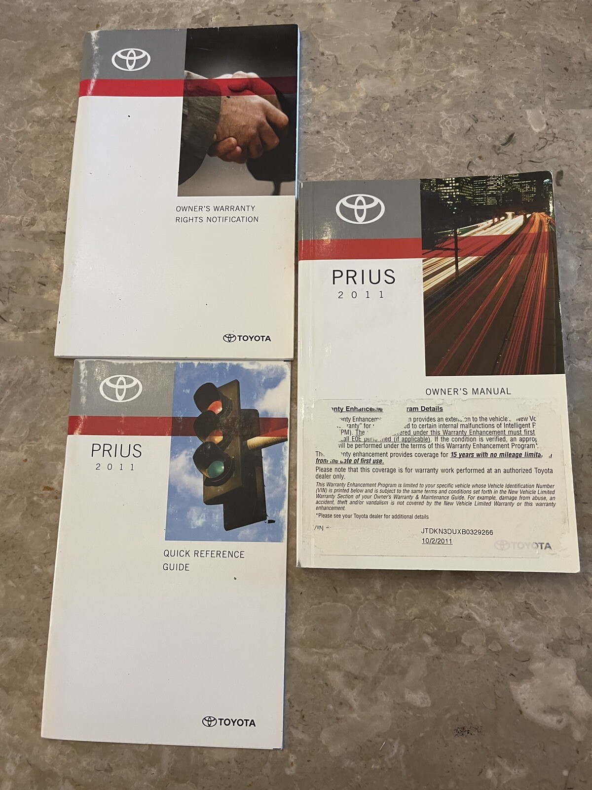 2011 Toyota Prius Owner’s Manual *No Case* | eBay
