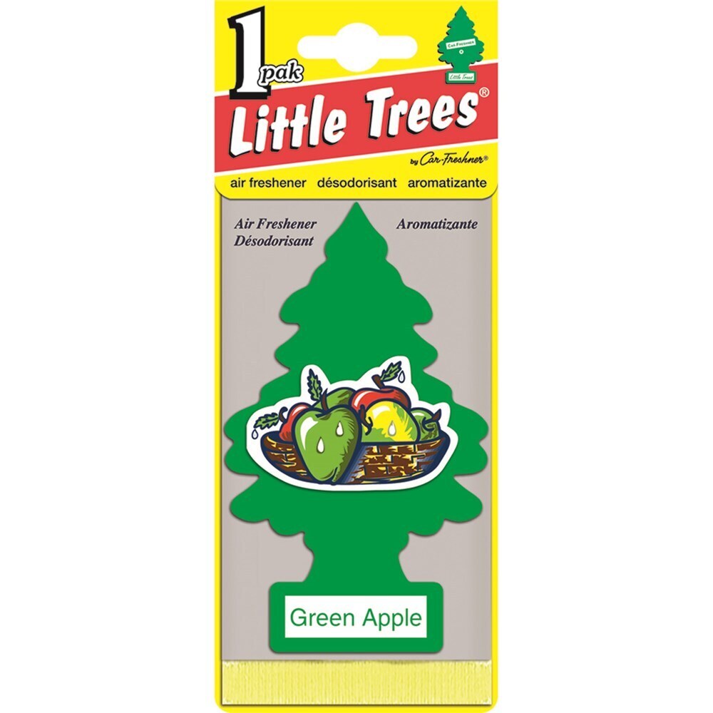 Little Trees Green Apple Air Freshener 10316 76171103161 | eBay