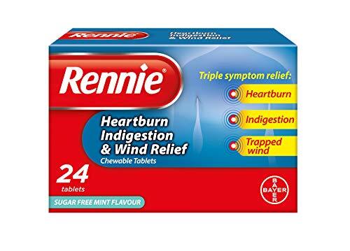 Rennie Deflatine Sugar Free Mint,Peppermint,Extra,Orange Tablets ,Multi ...