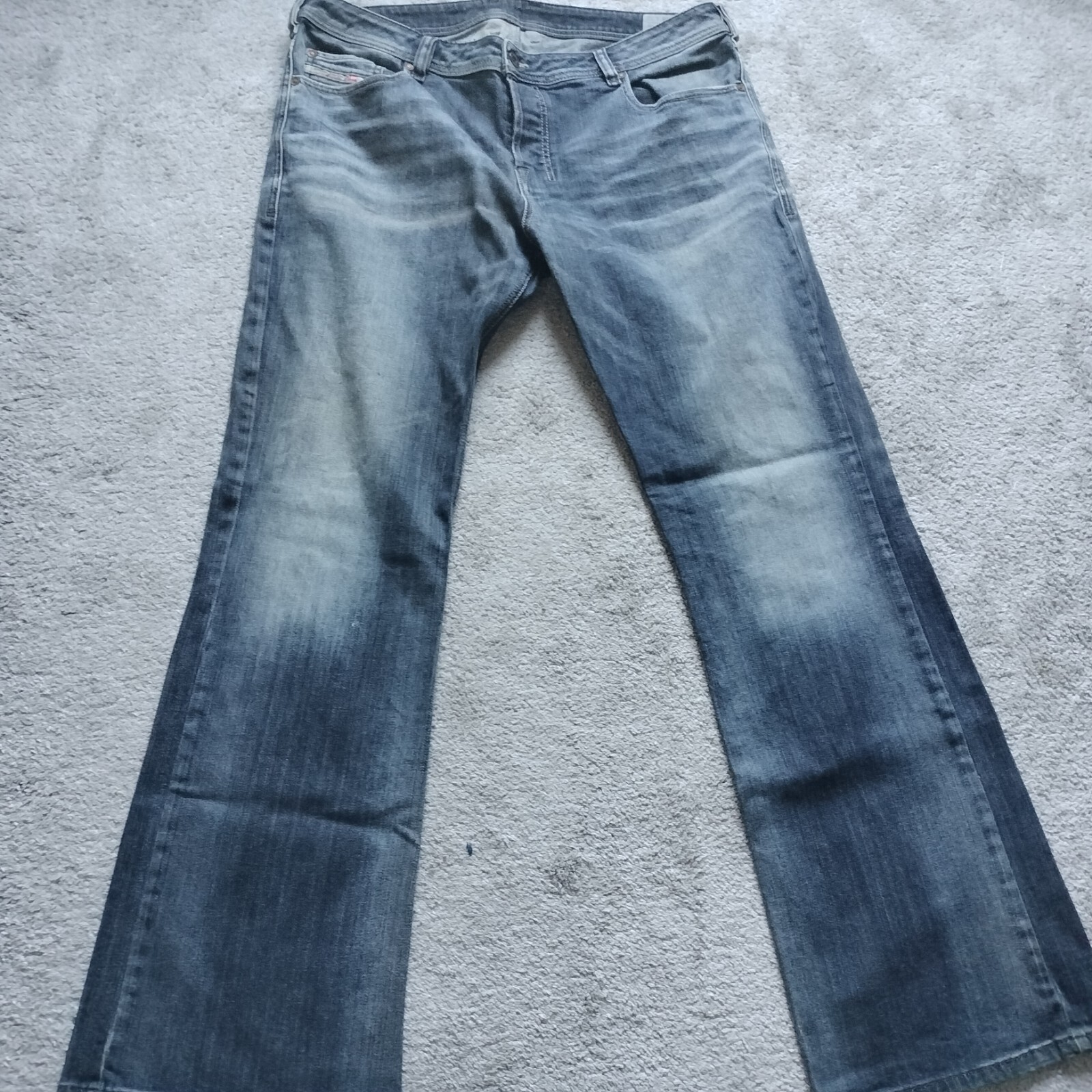 Diesel Jeans Zathan Mens Size 38x32 Regular Bootcut Stretch | eBay