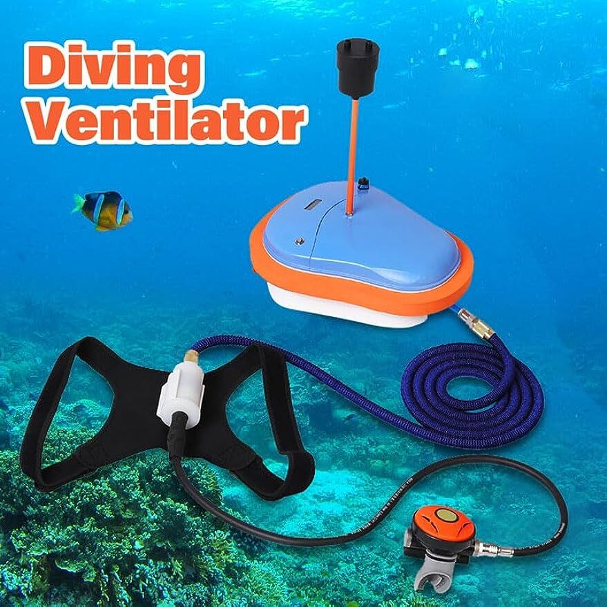 Rechargeable Underwater 7M Scuba Diving Tank Snorkel Ventilator ...