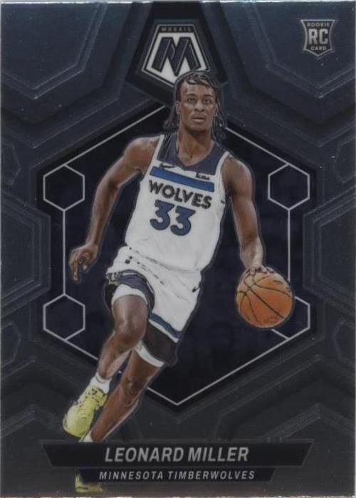 2023-24 Panini Mosaic - Rookies Leonard Miller #213 (RC) for sale ...