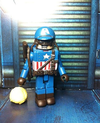 Marvel Minimates WW2 UTLIMATE CAPTAIN AMERICA Variant Wave 27 Avengers ...