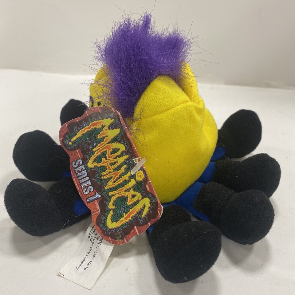 Vintage Meanies Series 1 Otis the Octapunk Plush Octopus Bean Bag ~ NWT ...