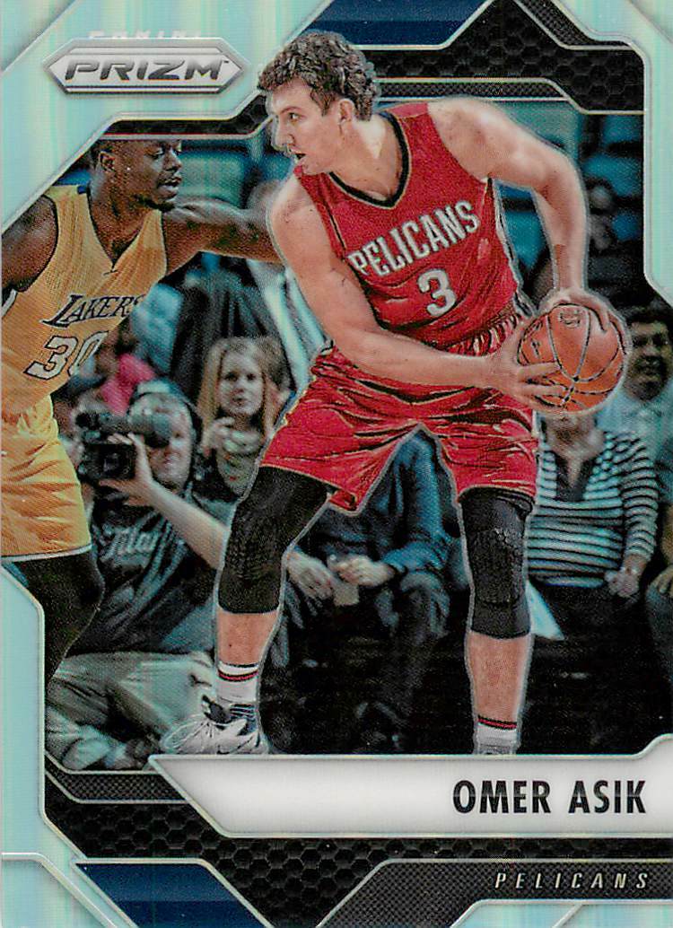 OMER ASIK 2016-17 Prizm SILVER PRIZM #195 Pelicans | eBay