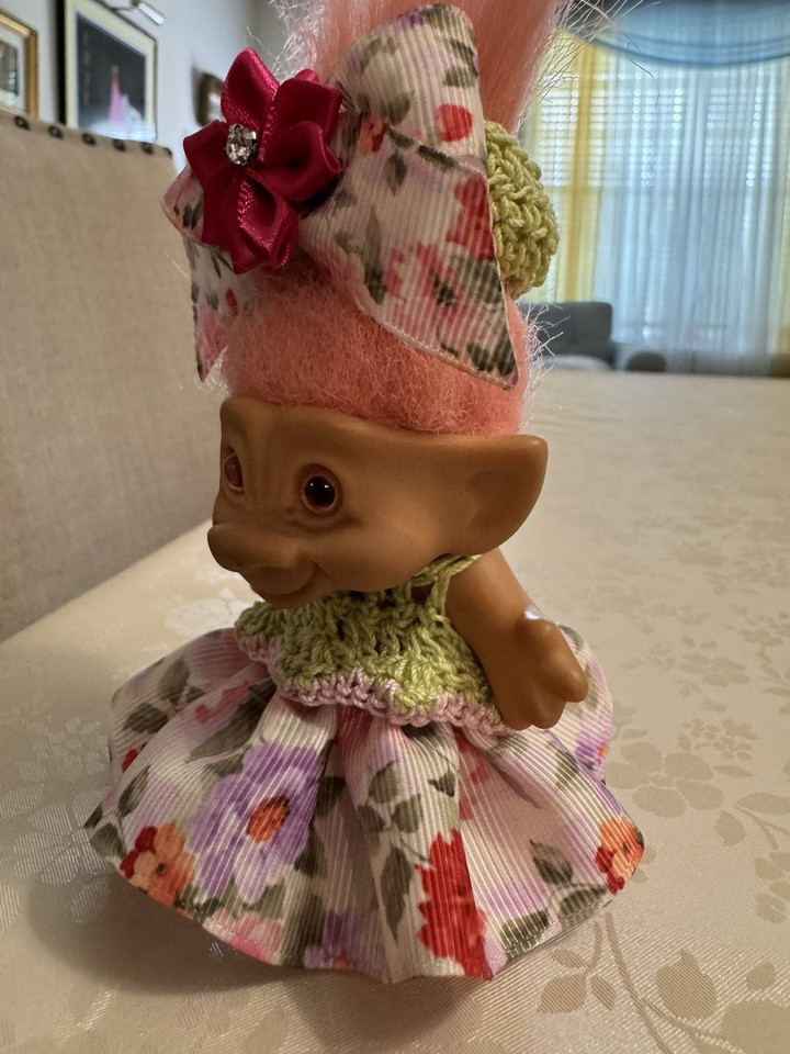 Troll Doll Clothes for 2 1/2"- 2 3/4" Doll - Outfit Handcrafted Crochet ...