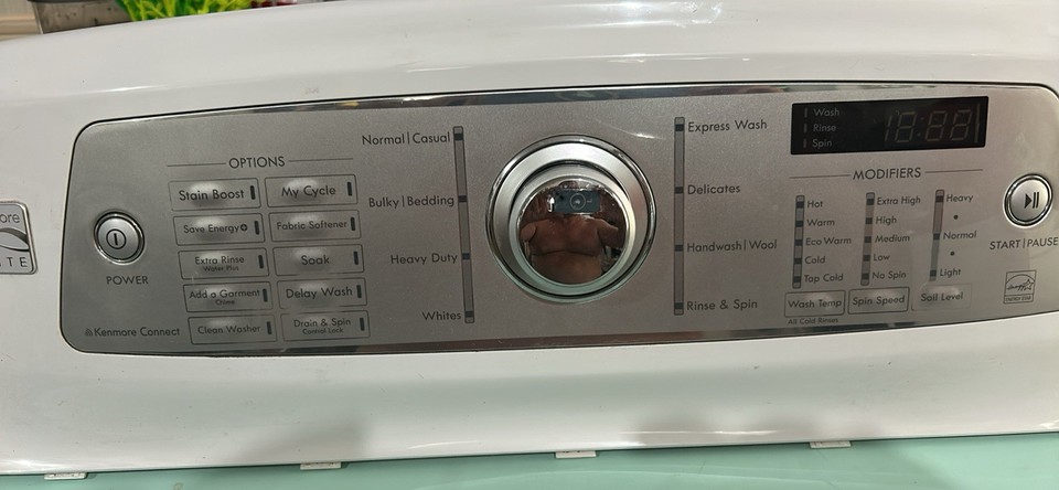 Genuine OEM Kenmore Elite Control Panel Power Board Chassis Assembly ...