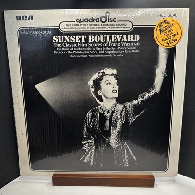 Sunset Boulevard - The Classic Film Scores Of Franz Waxman - QUAD - IN SHRINK EX | eBay