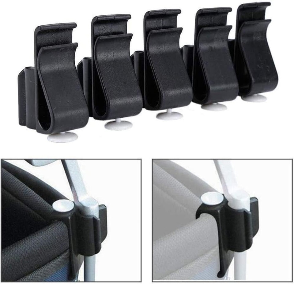 14x Plastic Golf Club Organizer Clip Putter Bag Holder Iron Driver ...