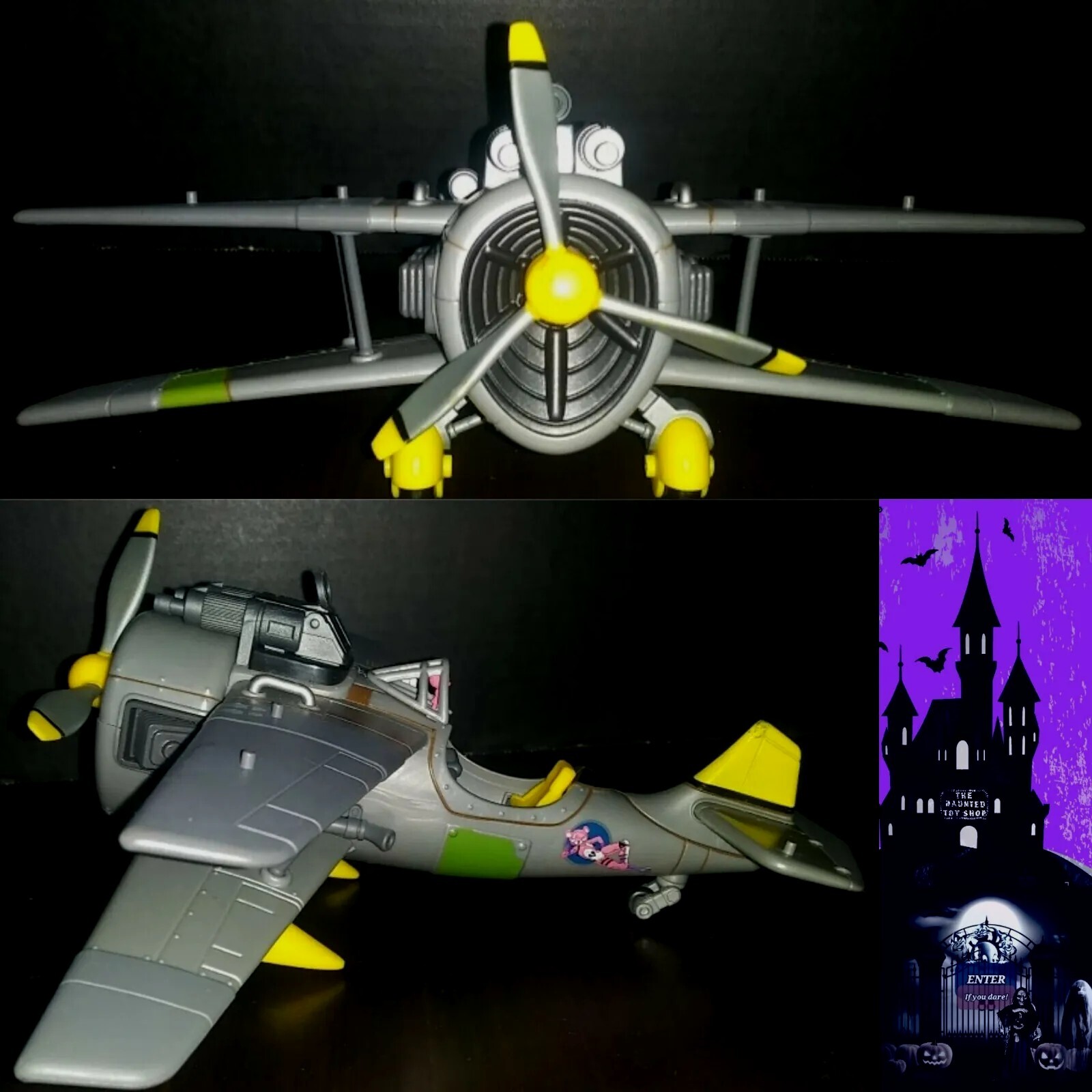 Double Stacked Quad-Wing Airplane Kids Toy -READ- | eBay