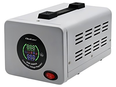50729 power supply: pulse stabilizer 260x180x160mm 2kVA Schuko x2 ...
