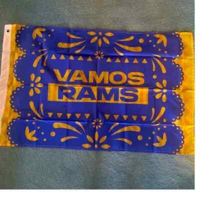 Vamos Rams - Los Angeles Rams Game Day 10/15/23 Flag | eBay
