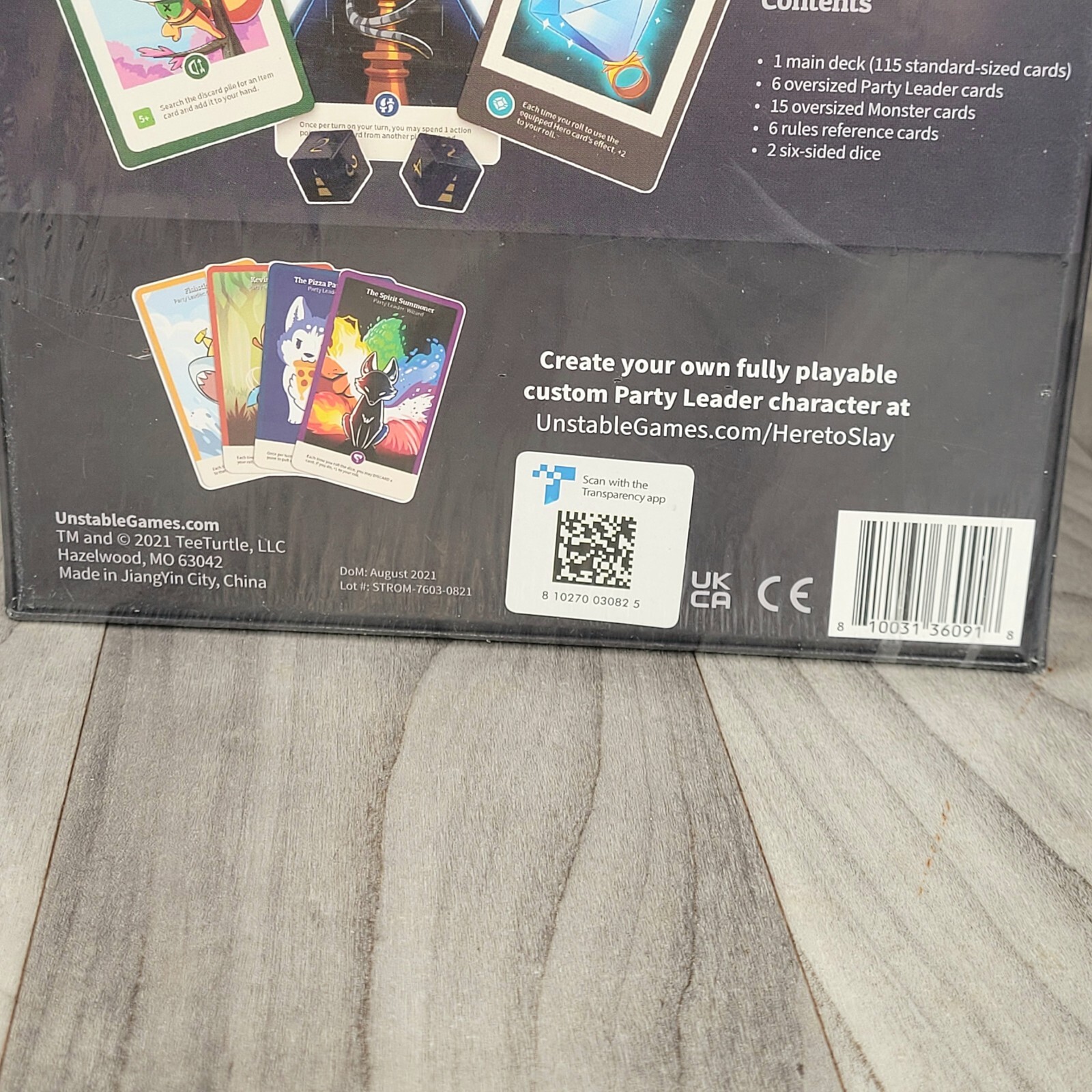 Here to Slay Base Card Game Unstable Games NEW | eBay