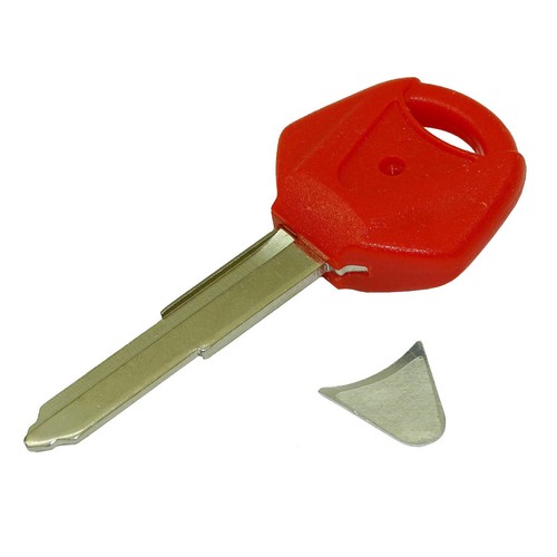 Key Blank Red Fit YAMAHA YZF R1 R6 R6S FAZER FZ1 FZ1S FZ1N FZ6 FZ6S ...