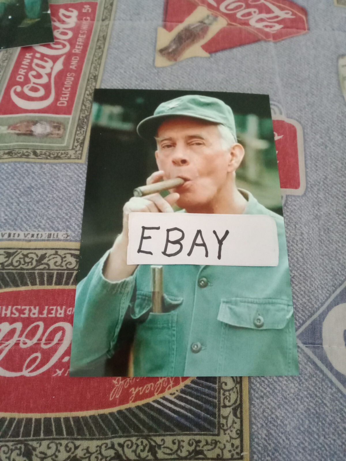 M*A*S*H TV Show, Harry Morgan As Col. Sherman Potter, Glossy 4x6 Color ...