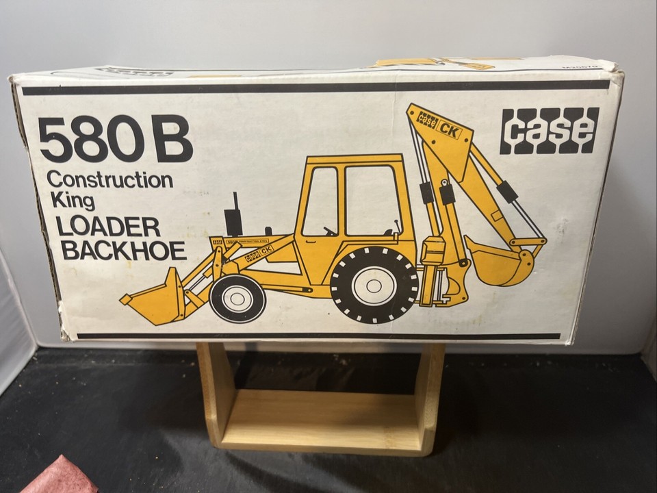 Gescha Case 580B Construction King Loader Backhoe 1/16 Never Displayed ...