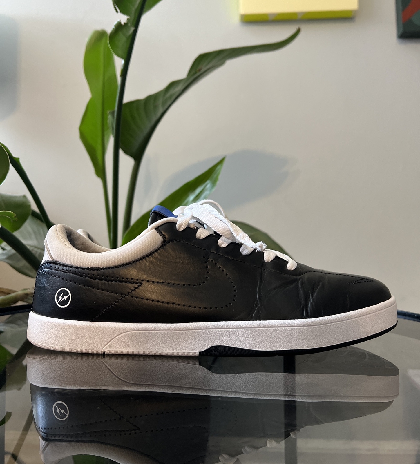 Nike SB Eric Koston 1 x Fragment Design 628983-041 Black Leather - Men ...