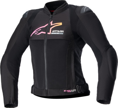 Alpinestars Black/Yellow/Pink Stella SMX Air Jacket - Small - 3316523 ...