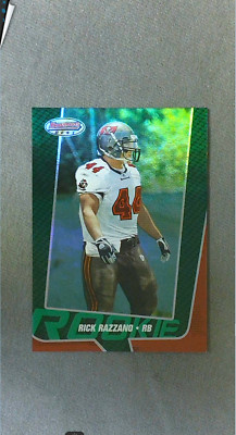 2005 Bowman's Best Green #70 Rick Razzano RC Buccaneers #'d 517/799 | eBay