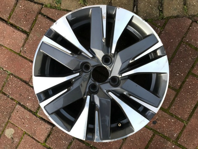 PEUGEOT 2008 16" ALLOY WHEEL 9813836677 6.5J16CH4-20 BLUE HDI VTI ...