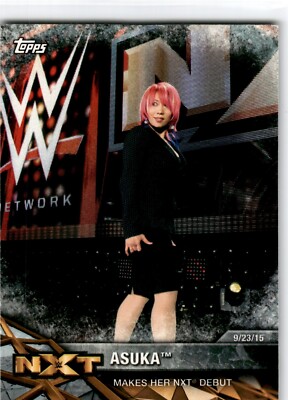2017 Topps WWE Women's Division Asuka #NXT-4 | eBay