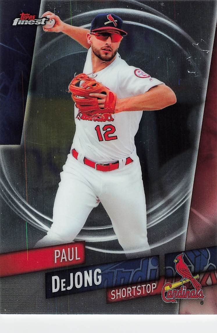 PAUL DeJONG 2019 TOPPS FINEST BASEBALL #19 | eBay