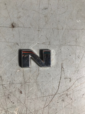 CHRYSLER SEBRING 2007-10 LETTERING LETTER BADGE DECAL 'N' | eBay