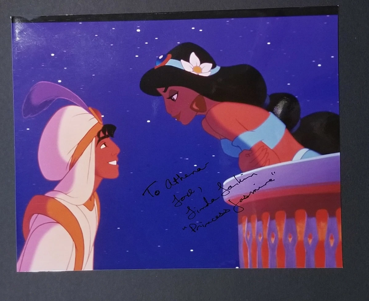 Princess Jasmine Autograph