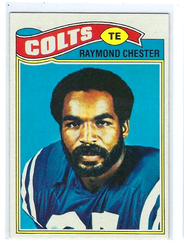 1977 Topps Football #351 - RAYMOND CHESTER - Baltimore Colts | eBay