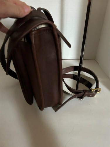 Vintage Coach Large Sidepack 9979 Mahogany Dark Brown Made In USA 1995 ...