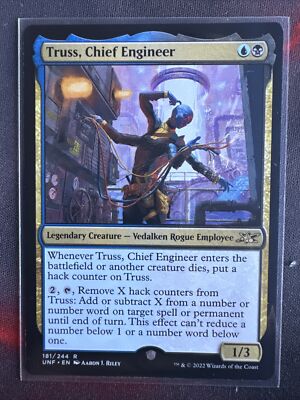 MTG Truss, Chief Engineer Unfinity 181/244 Regular Rare | eBay