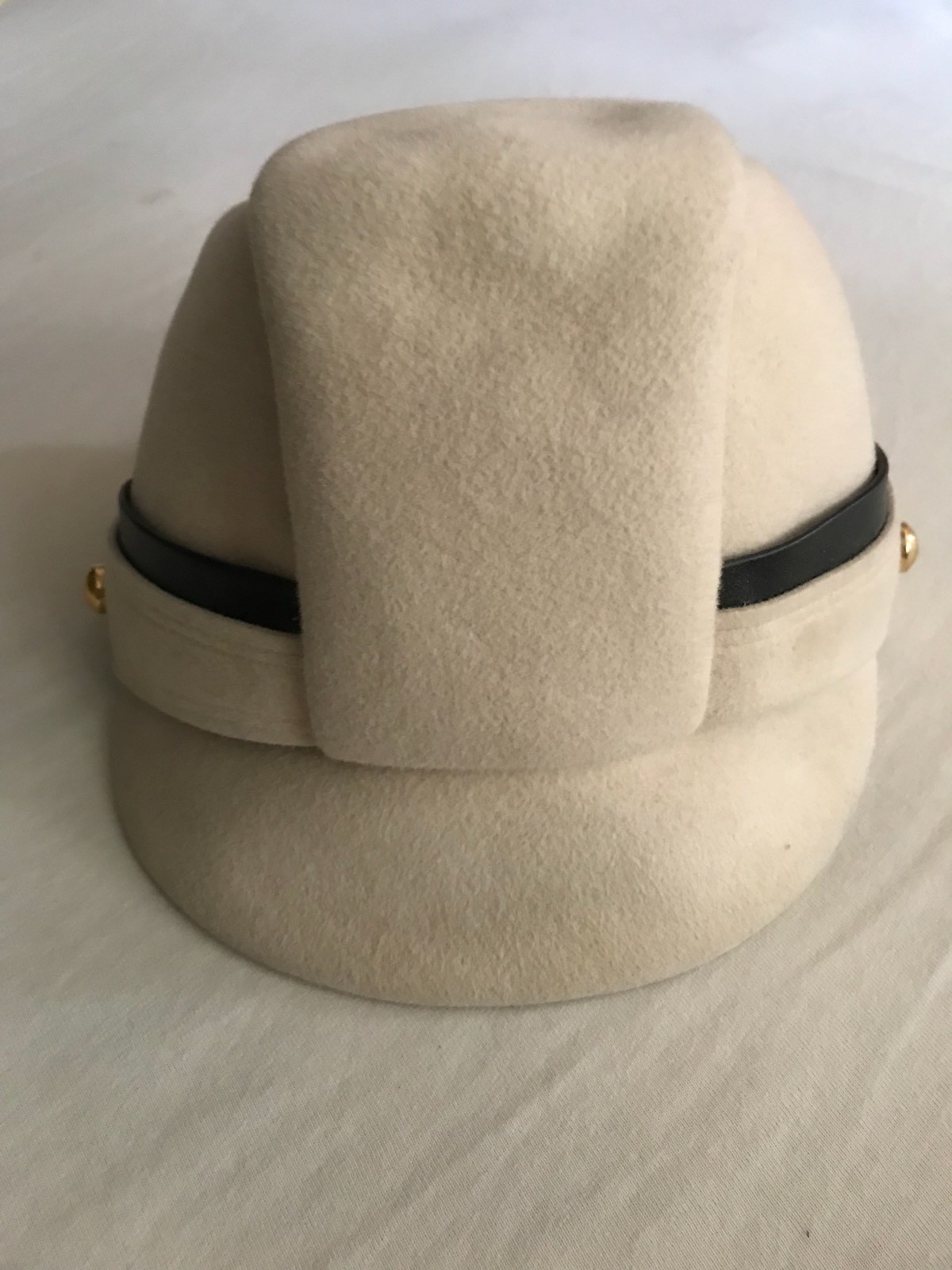 Vintage Corona Italy Wool Equestrian Style Cream Hat Styled By Coralie ...