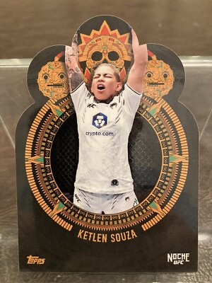 2024 Topps UFC Noche Ketlen Souza Die-Cut Variation Base #18 | eBay