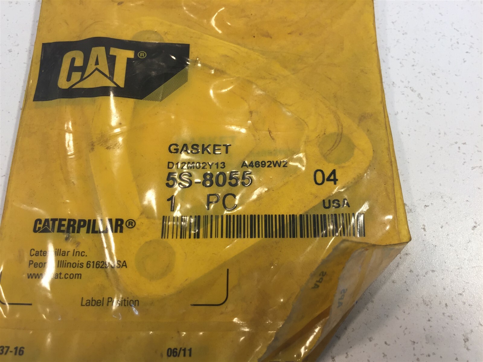(3) Genuine Caterpillar 5S-8055 Gasket 5S8055 - Lot of 3 | eBay