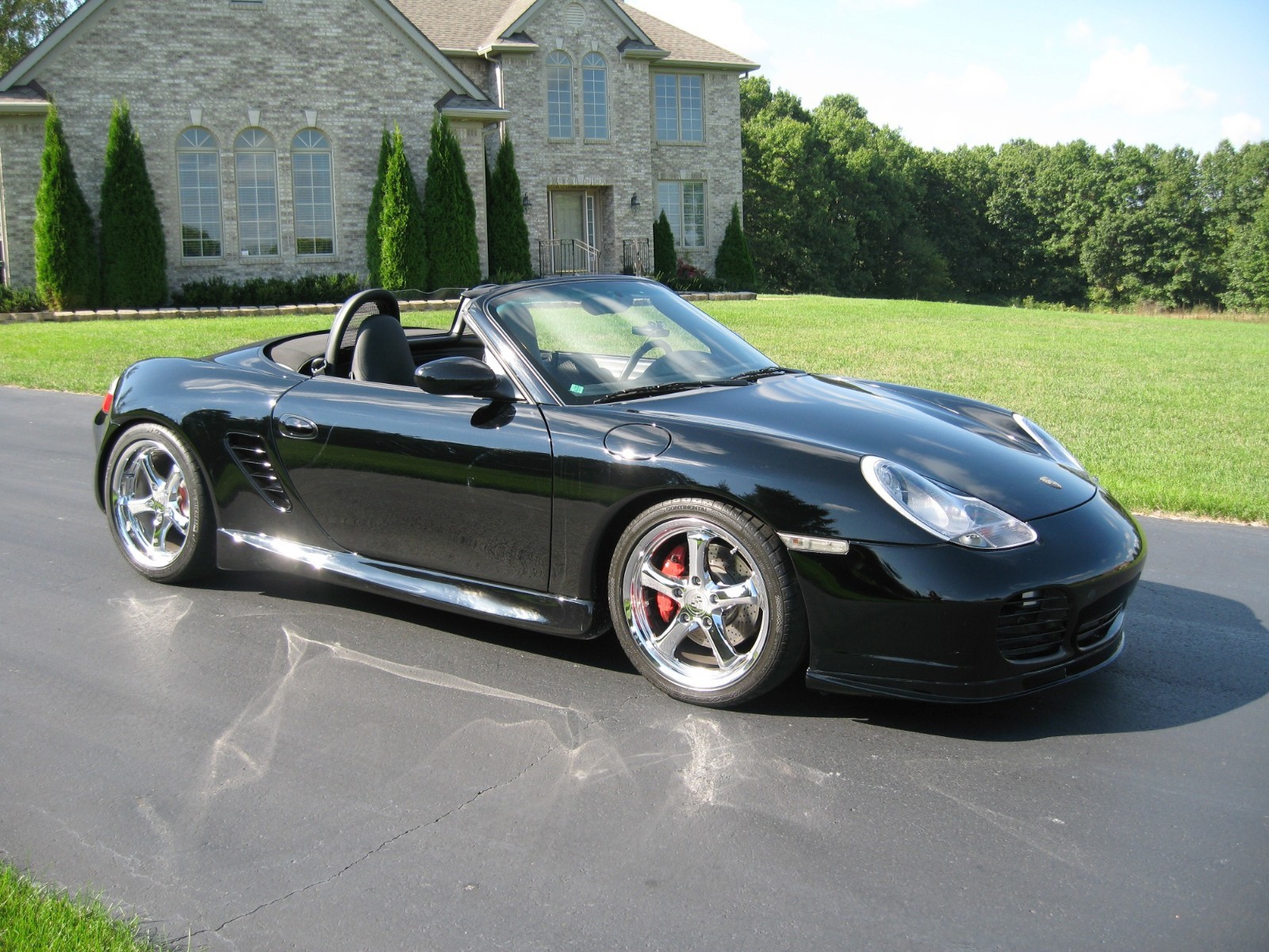 PORSCHE BOXSTER WIDE BODY KIT 986 to 987 UPUDATE BUMPER SIDE KIRTS ...