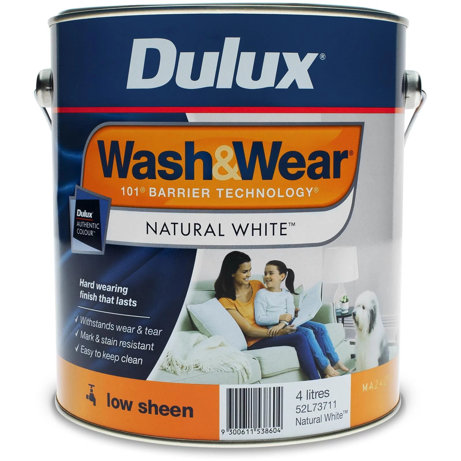 Dulux Wash & Wear 4L Low Sheen Paint in Natural Philippines | Ubuy