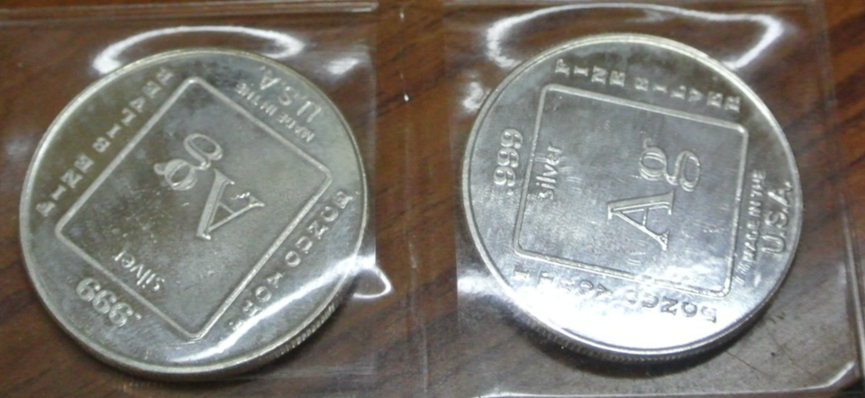 RARE Vintage Prospector Proof One Ounce Silver Round Bullion | eBay