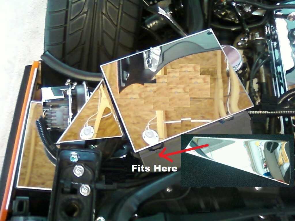 C4 Corvette 1990-1991 ZR1 LT5 Stainless 3Pc ECM COVER KIT engine chrome ...